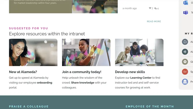 Intranet Design: Best Practices, Trends & Examples 2026 - Omnia